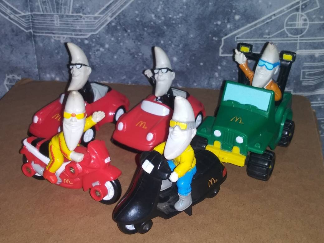 McDonald's moon man collectible toys mac tonight happy | Etsy