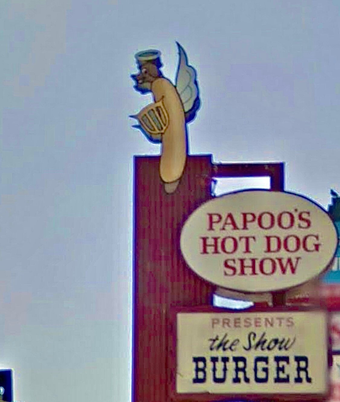 Papoos Hot Dog Show Enamel Pin - Etsy