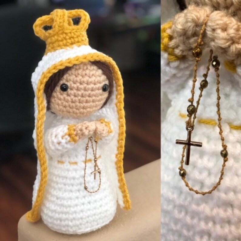 Our Lady of Fatima Crochet Doll/amigurumi | Etsy
