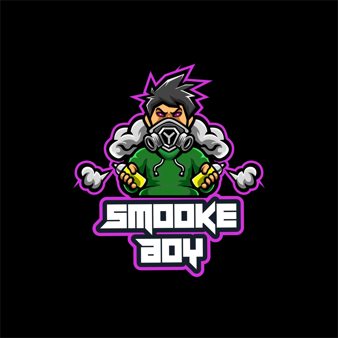 Logo Smoke Character Adesivi - Etsy