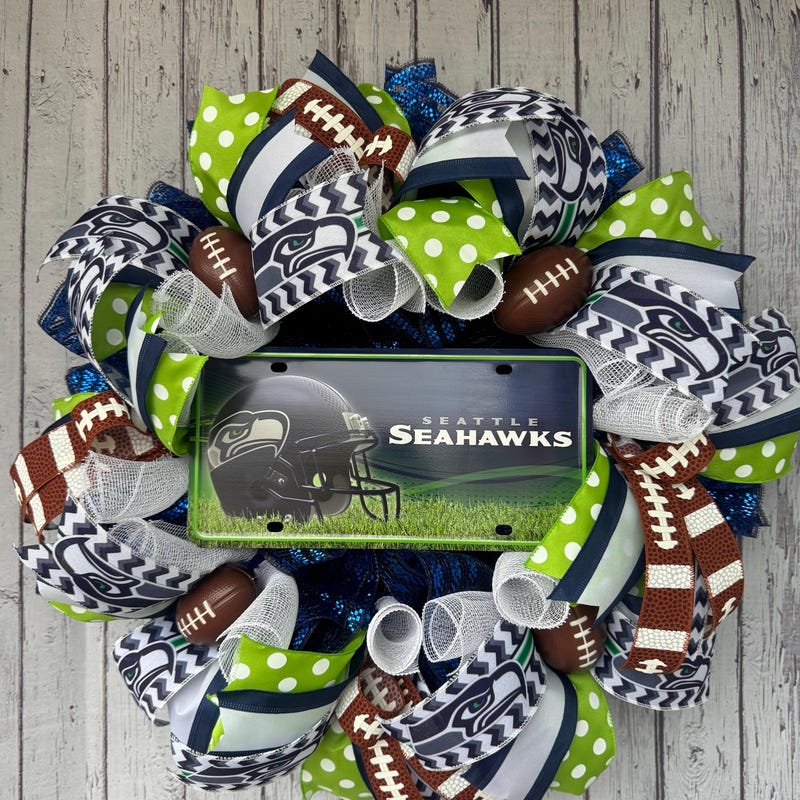 Seahawks Sign Decor - Etsy