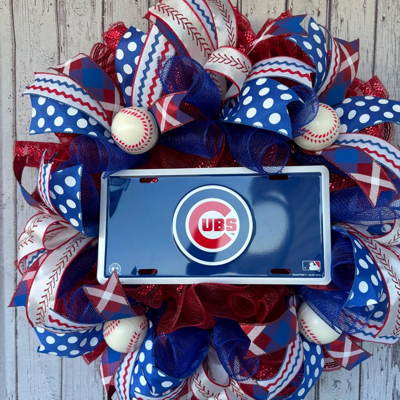 Cubs Door Hanger - Etsy