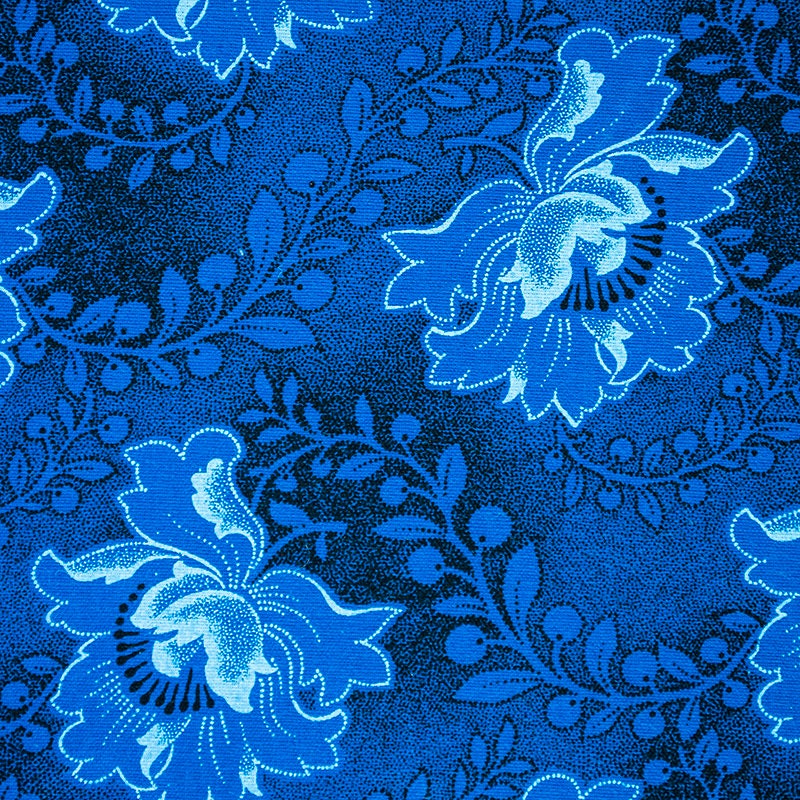 Floral Blue Shweshwe Placemats/blue Shweshwe Table Mats/african Print ...