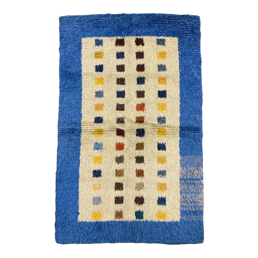 SWEDISH HANDMADE RYA, Rya Rug, Wall Hanging, Wall Decor, Textile Art ...