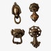 Large Ring Pulls, Solid Brass, Vintage 1800's Your Choice - Etsy