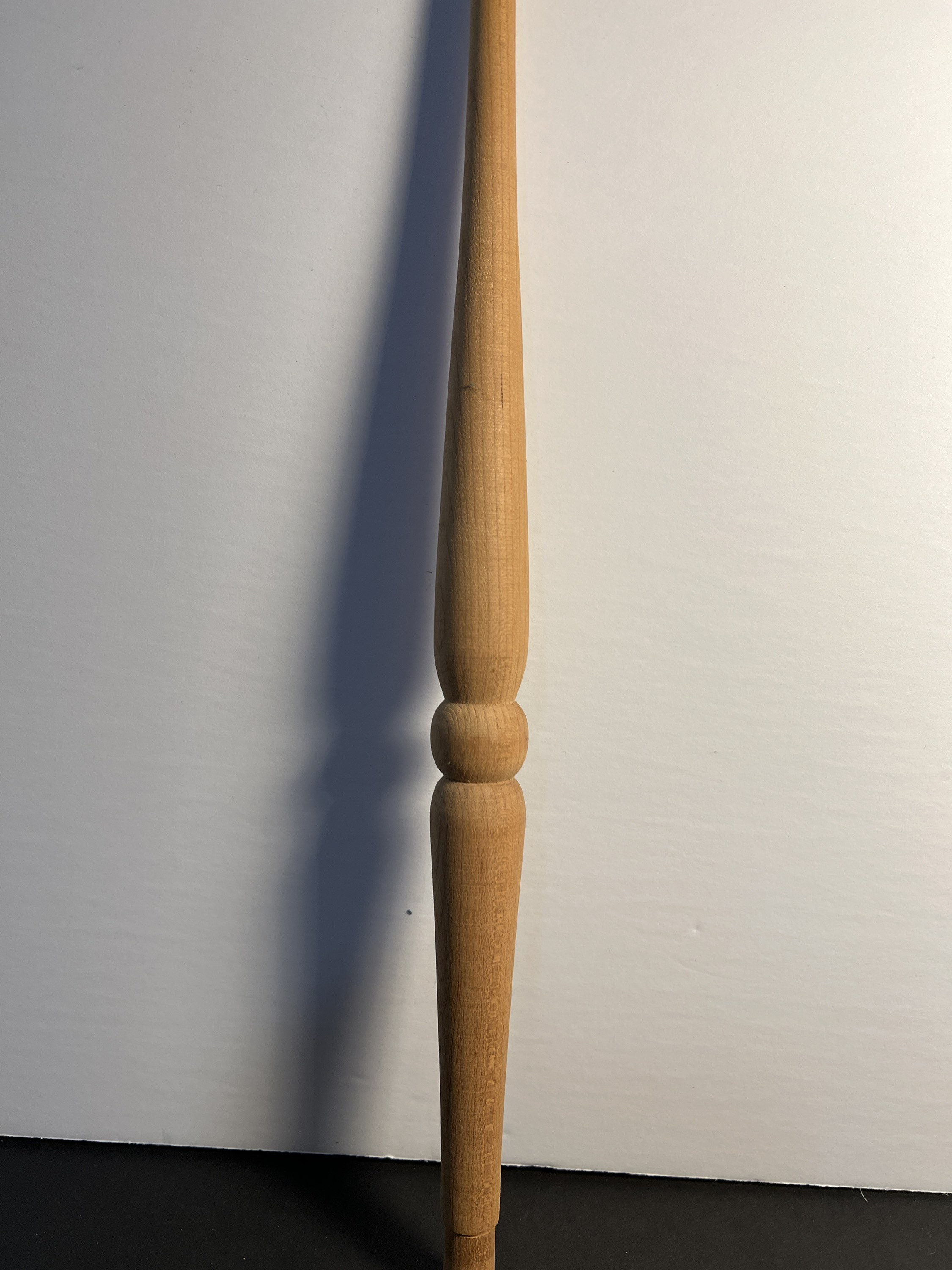 Cherry Spindles, 14 1/2", NOS Hand Turned, Unfinished Cherry Hardwood ...