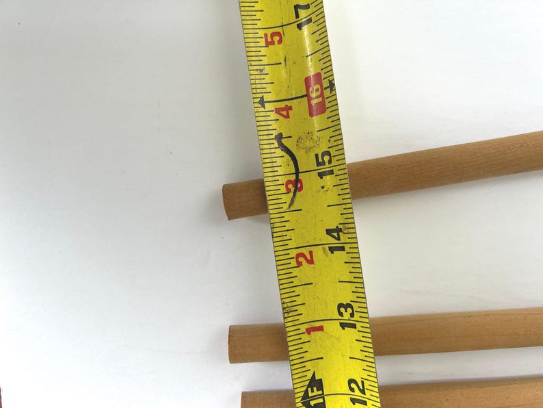 Cherry Large Spindles, 18 1/2", NOS Hand Turned, Unfinished Cherry ...