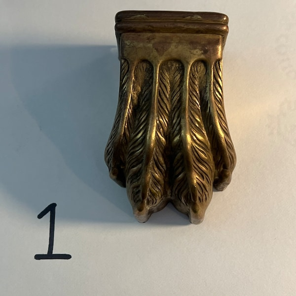 Brass Furniture Feet - Etsy