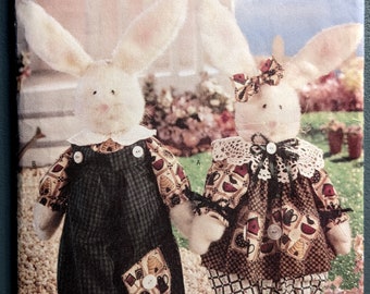Bunny Rabbit in Bag Pattern Spring Sewing Pattern Cloth - Etsy