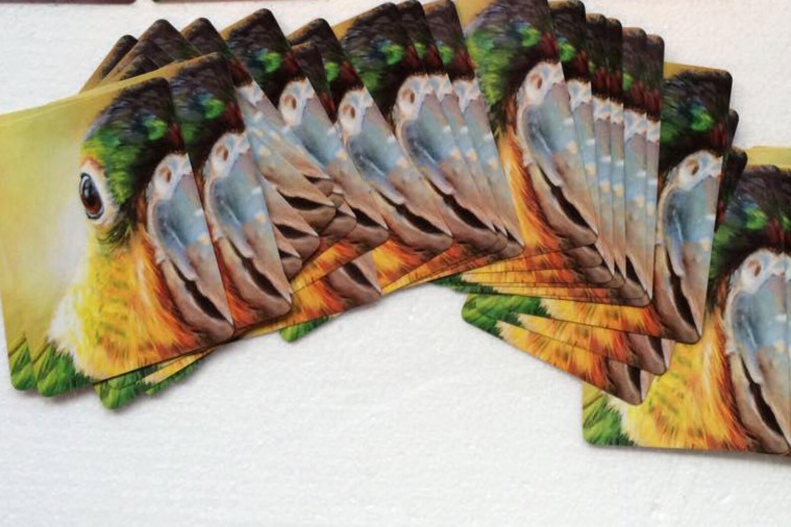Playing Cards SERIES 3 Parrots Original Artwork - Etsy