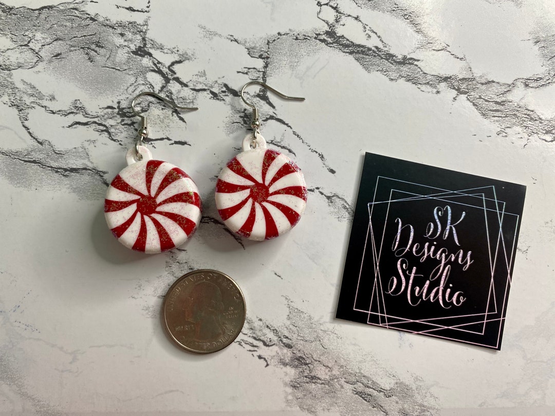 Christmas Dangle Earrings - Etsy