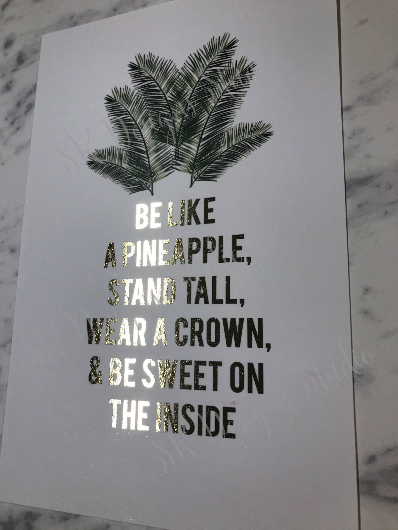 Be Like A Pineapple Prints - Etsy