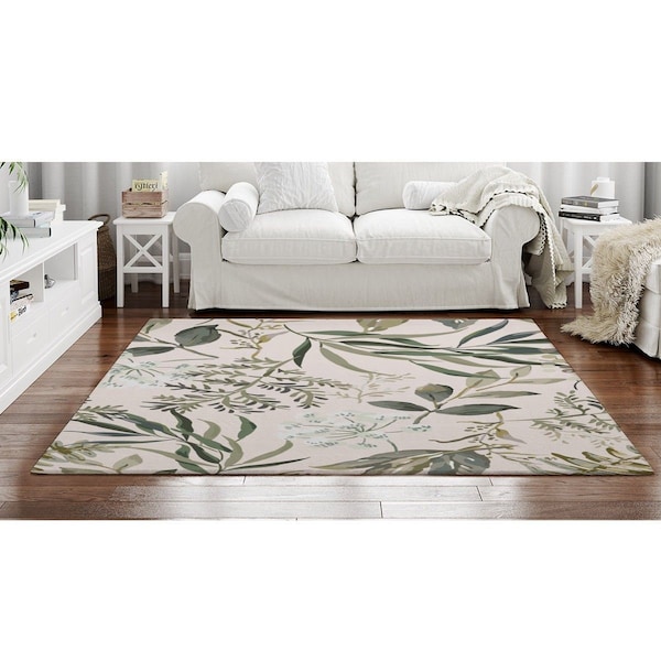Sage Green Area Rug - Etsy