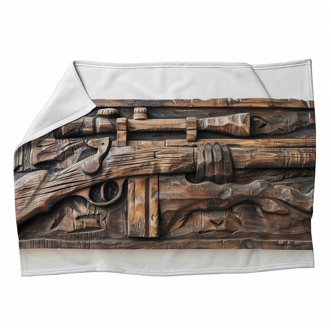 Carved Tribal Mask Blanket, Cultural Blankets, Anthropomorphic Sherpa ...