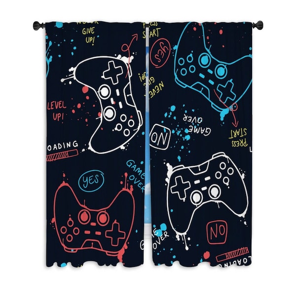 Gamer Curtains - Etsy