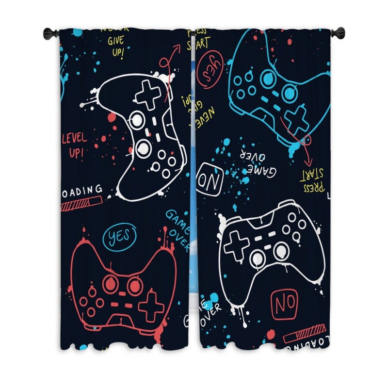 Gamer Curtains - Etsy