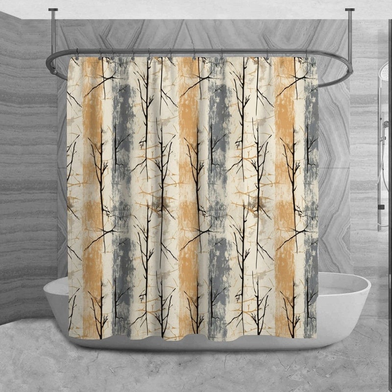 Rustic Shower Curtain - Etsy