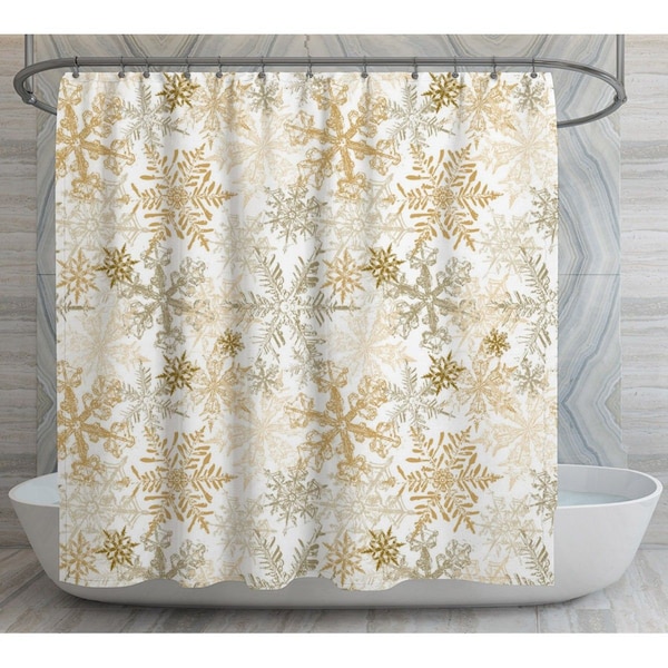 Gold Shower Curtain - Etsy