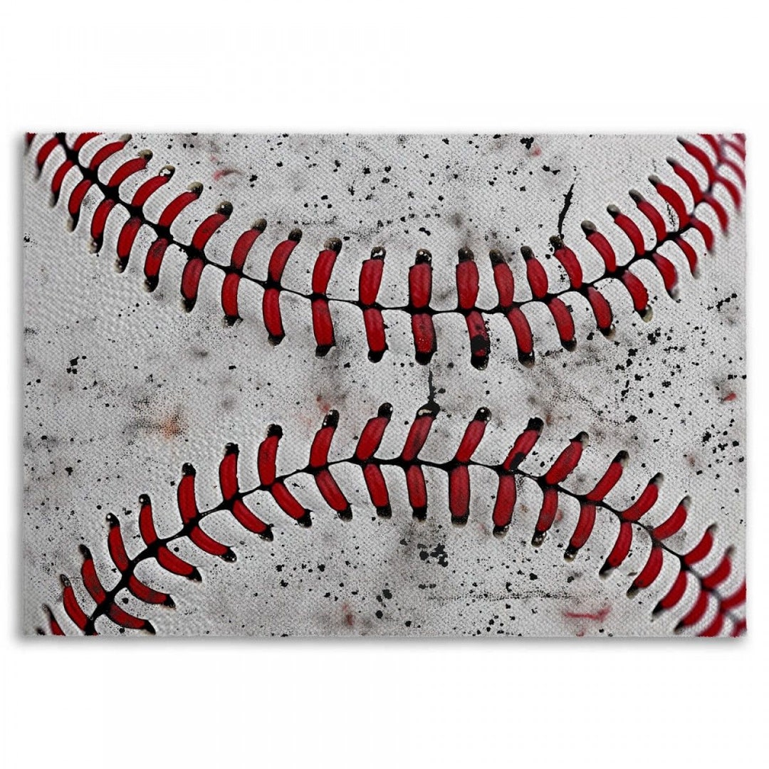 Baseball Rug for Bedroom, Sports Baseball Area Rug for Nursery Room ...