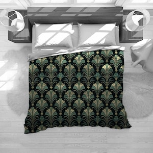 Art Nouveau Comforter: Art Deco Renaissance Bedding Set - Etsy