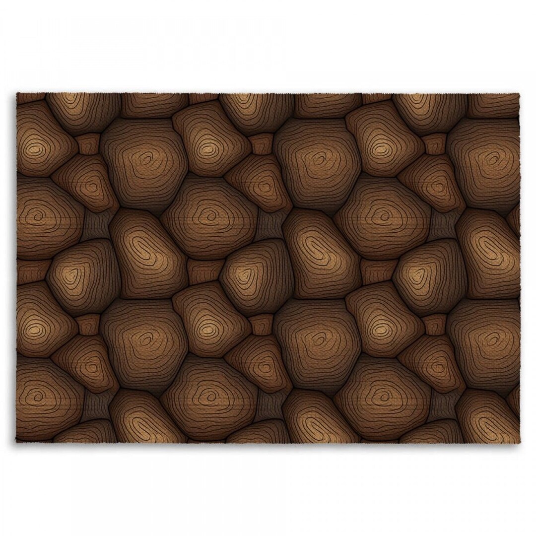 Wood Rug, Lodgehouse Rugs, Farmhouse Area Rug, Rustic Living Room Rugs ...