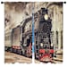 Train Window Curtains Train Drapes Vintage Steam Train Curtain - Etsy