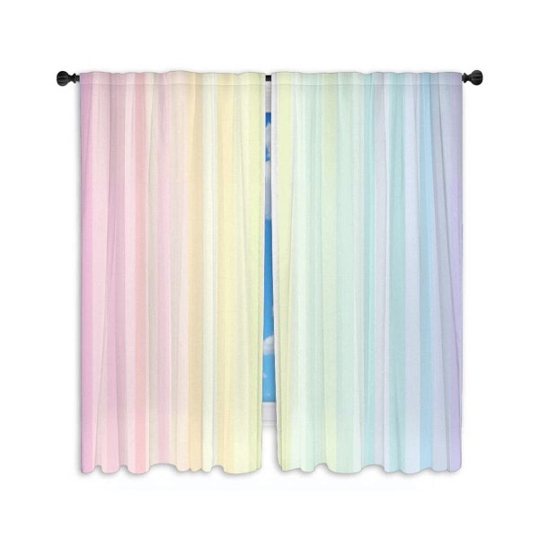Pastel Curtains - Etsy