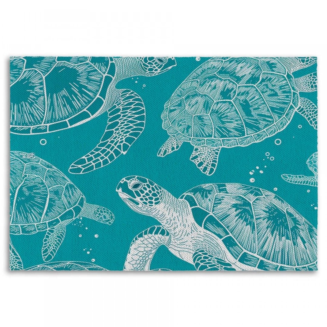 Turtle Rugs Sea Turtle Area Rugs Abstract Sea Turtle Rug Aqua Area Rugs ...