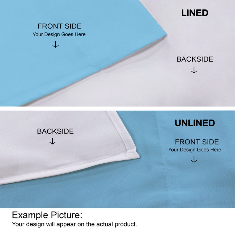 Fan Window Curtains Japanese Fans With Flowers Curtains Blue | Etsy