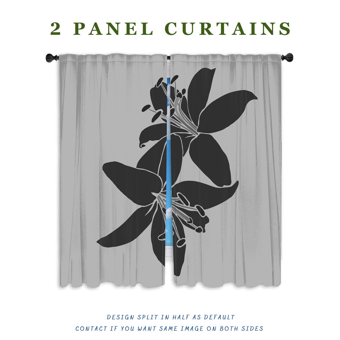 Fairytale Castle Curtains: Fantasy Nursery Drapery Panels - Etsy