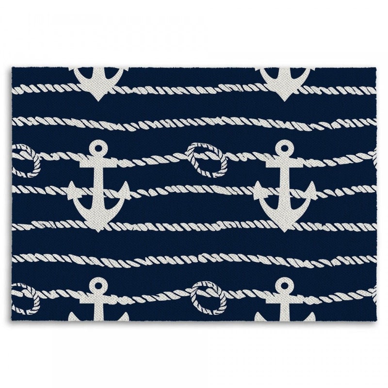 Nautical Rug - Etsy