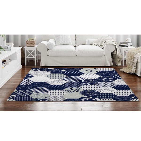 Polka Dot Rug - Etsy