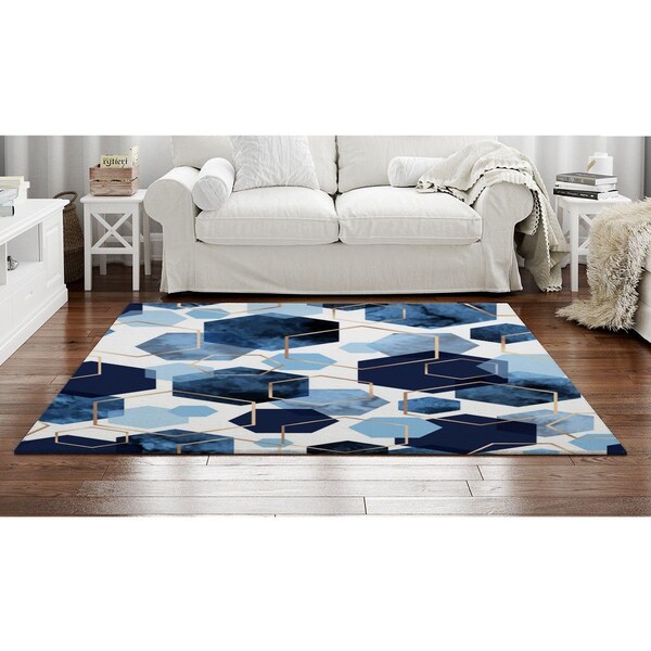Hexagonal Rug - Etsy