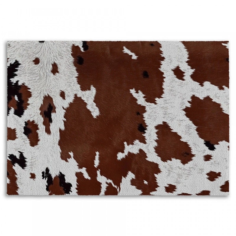White Cowhide Rug - Etsy
