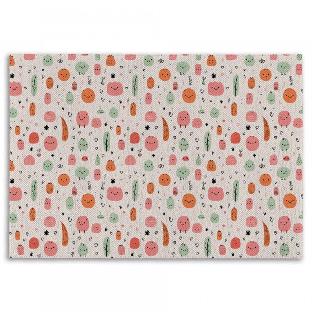 Funny Rug Cute Rugs Cartoon Area Rug Whimsical Living Room - Etsy