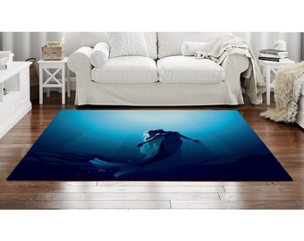 Mermaid Area Rug | Etsy