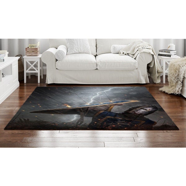 Medieval Knight Rug - Etsy