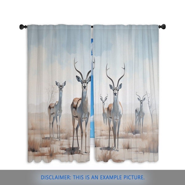 Antelope Curtains - Etsy