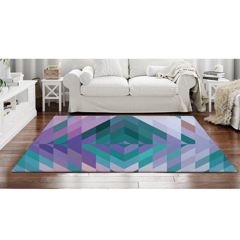 Purple Teal Nursery - Etsy