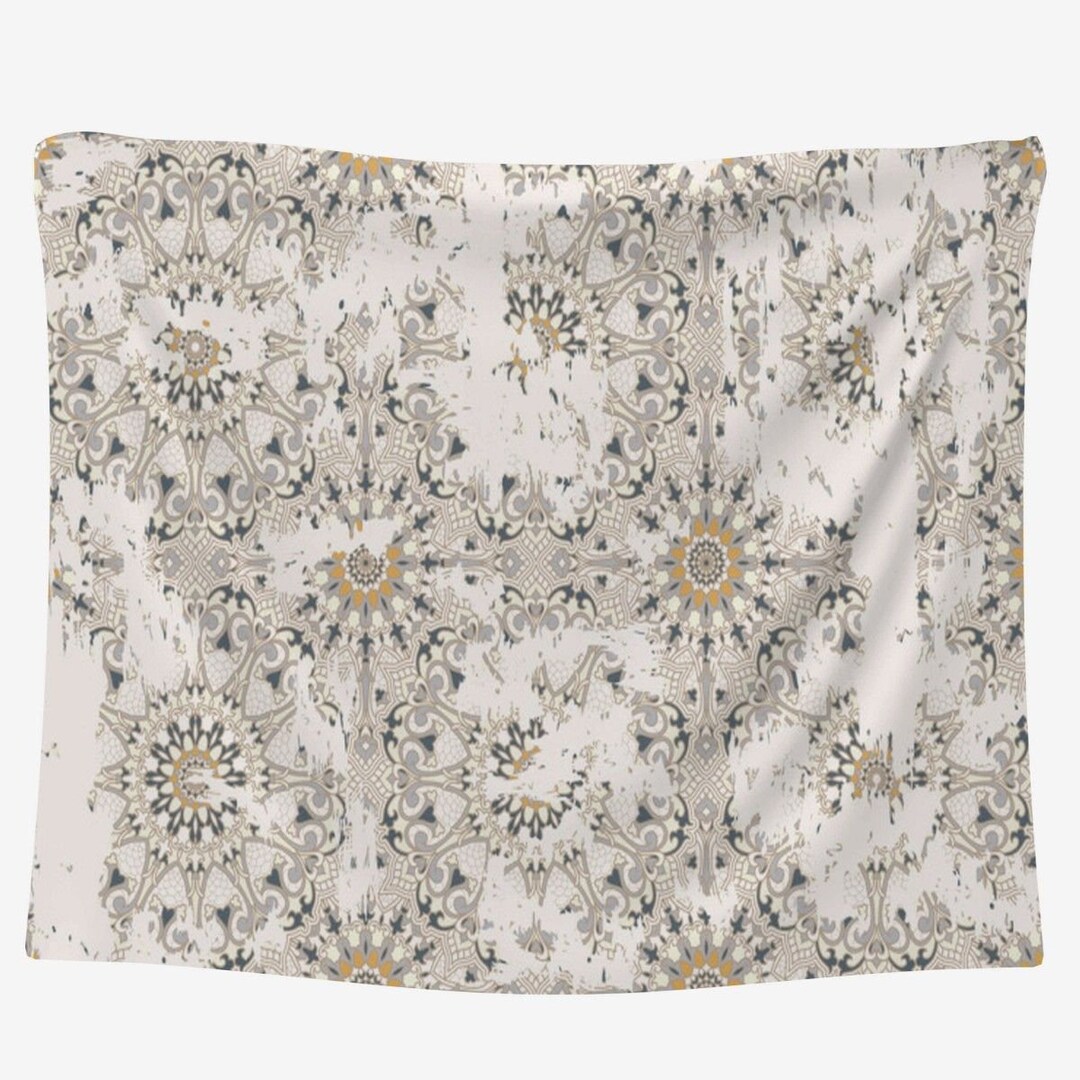 Spanish Fabrics Bohemian Fabric by the Yard Vintage Look - Etsy