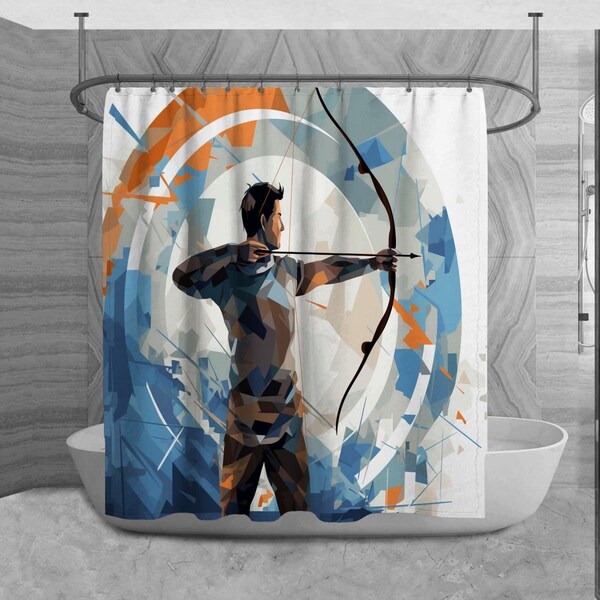 Arrow Shower Curtain - Etsy