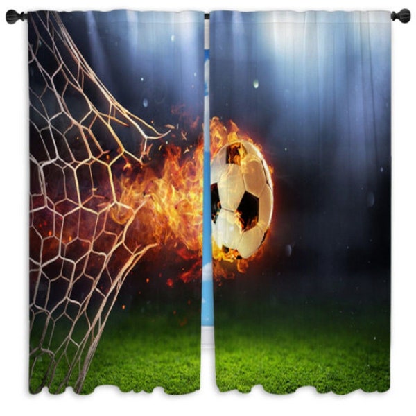 Football Curtains - Etsy