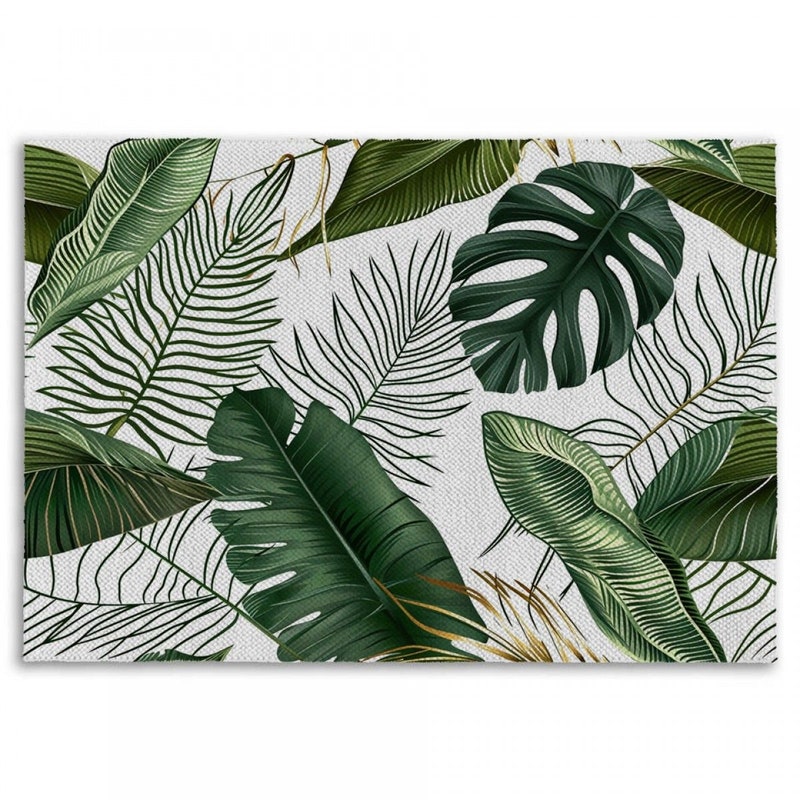 Leaf Rug - Etsy
