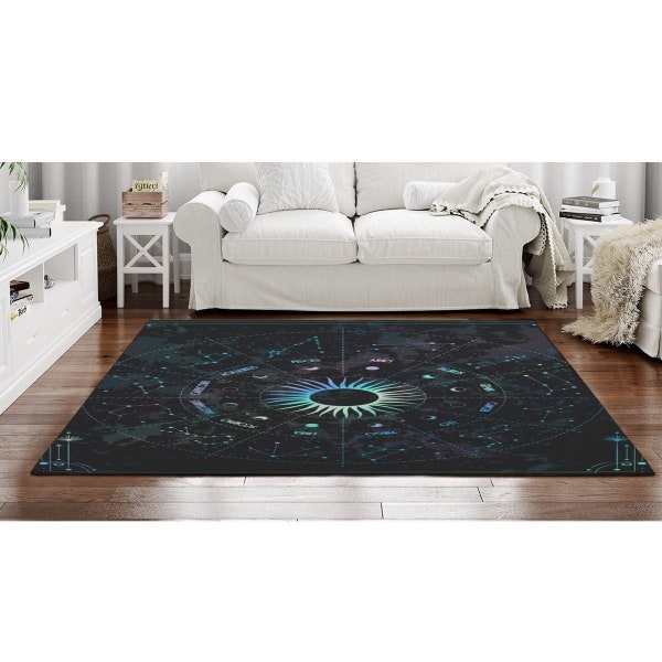 Astrology Rug - Etsy