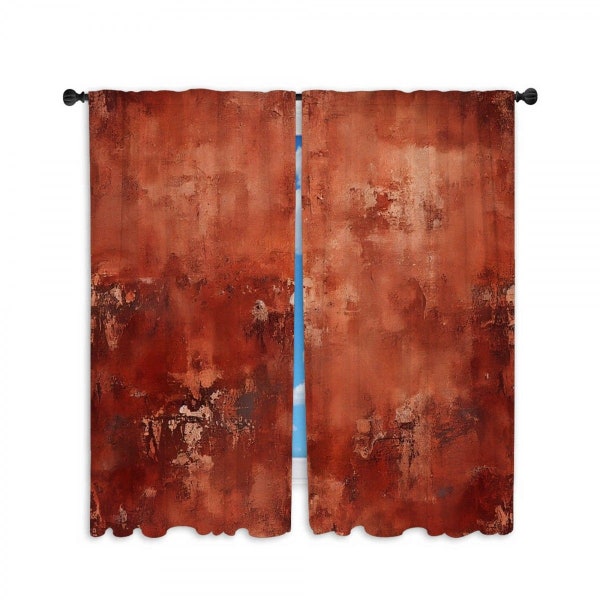 Terracotta Drapery Panels - Etsy