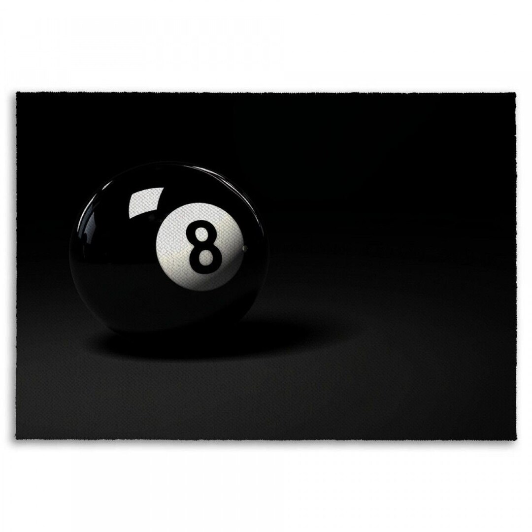Pool Rugs Billiards Area Rugs Black Eight Ball Rug Black Area Rugs 8 ...