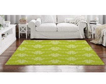 Lime Green Rugs - Etsy