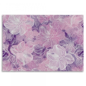 Lavender Rug Lavender Area Rug Floral Area Rug Abstract Area Rug Purple ...