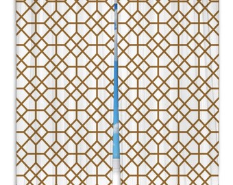 Octagon Window Curtain - Etsy