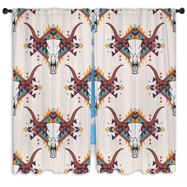 Western Curtains - Etsy